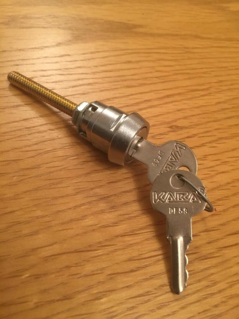 Kaba / Unican Combination Change Plug with 2 x DF59 Keys, (To suit 1000 ...