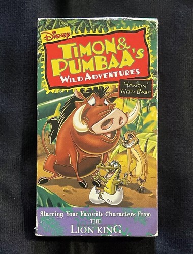 Timon & Pumbaa's Wild Adventure VHS Tape - Vintage Disney Collectible ...