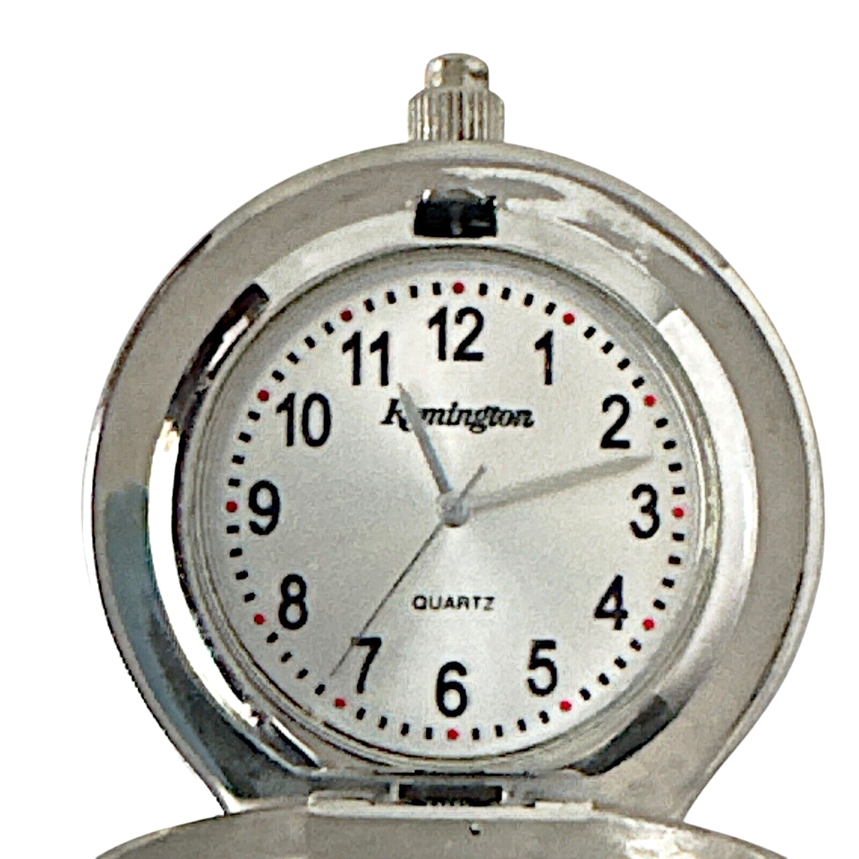 Remington Clip-on Belt Loop Watch w/ [#1 Dad] Cover - w/ New Battery ...