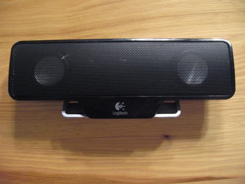 Logitech Laptop Speaker Z205 USB Connection Black Tested S00094 | eBay