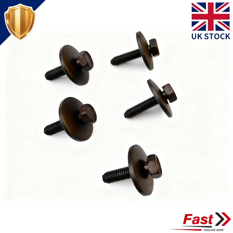 FIT PEUGEOT ENGINE UNDER COVER TRAY TAPPER SPLASH GUARD SCREW BOLTS ...