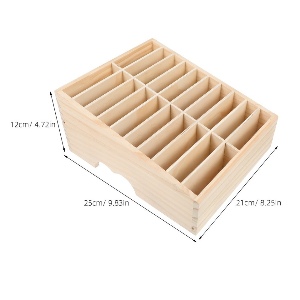 Mobile Phone Management Retro Wood Desktop Storage Box Classroom | eBay