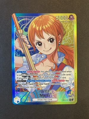 One Piece TCG Nami (041) (Alternate Art) OP11-041 A Fist of Divine ...