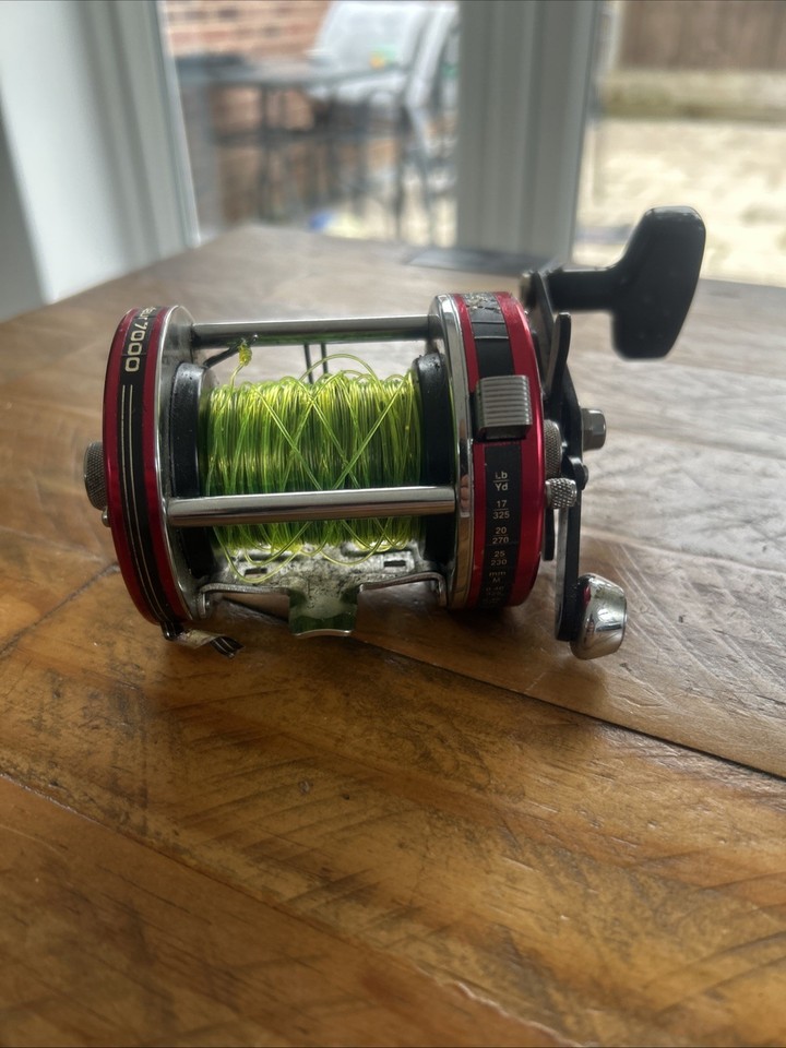 Abu Ambassadeur 7000 Red Multiplier Fishing Reel | eBay UK