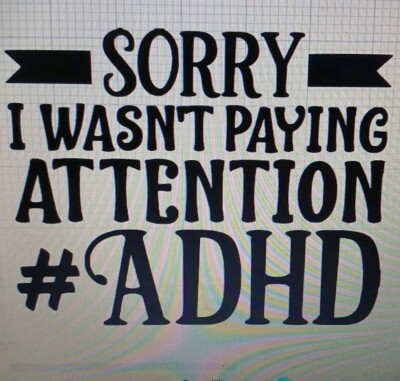 ADHD Decal | eBay