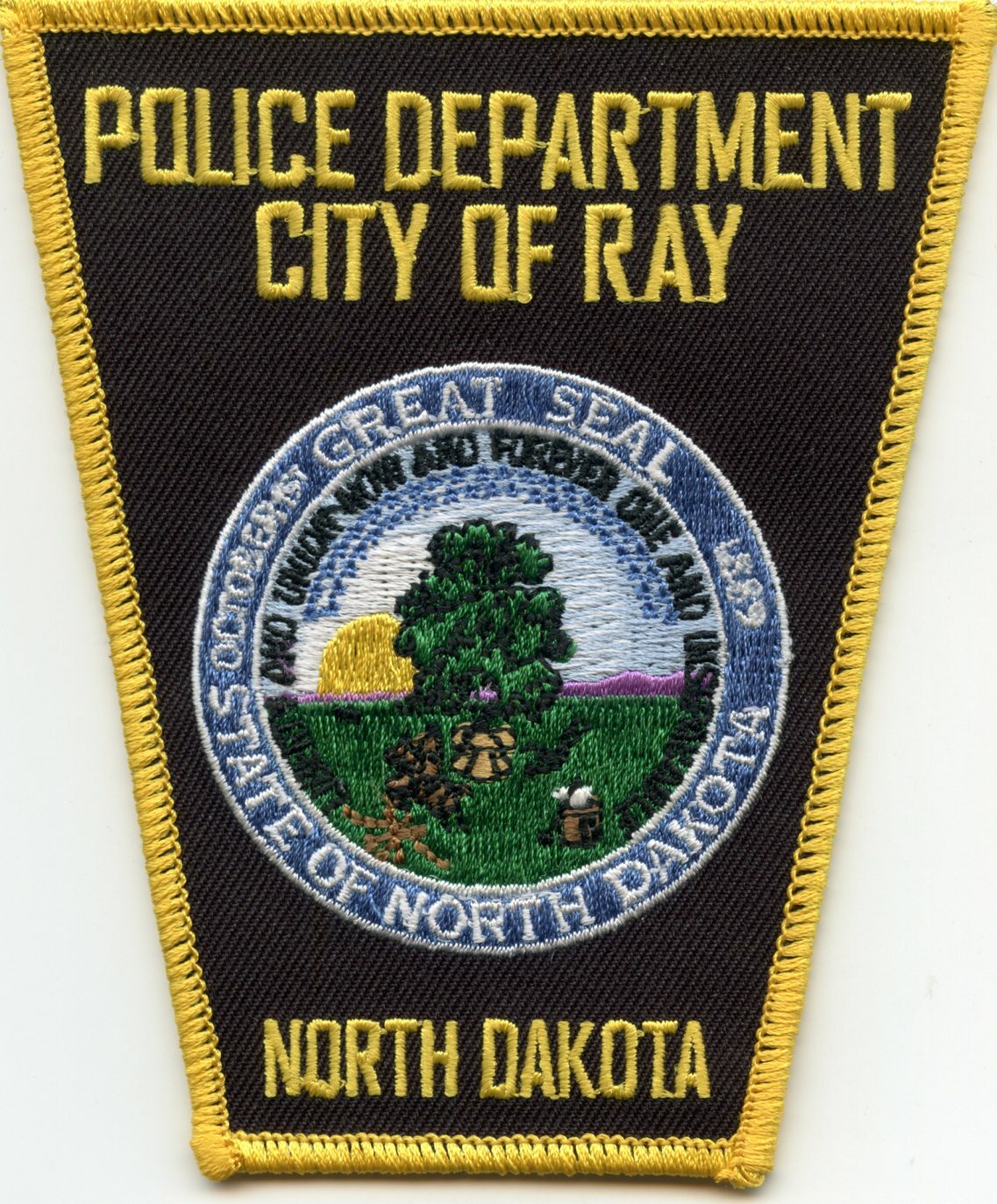 RAY NORTH DAKOTA ND POLICE PATCH | eBay