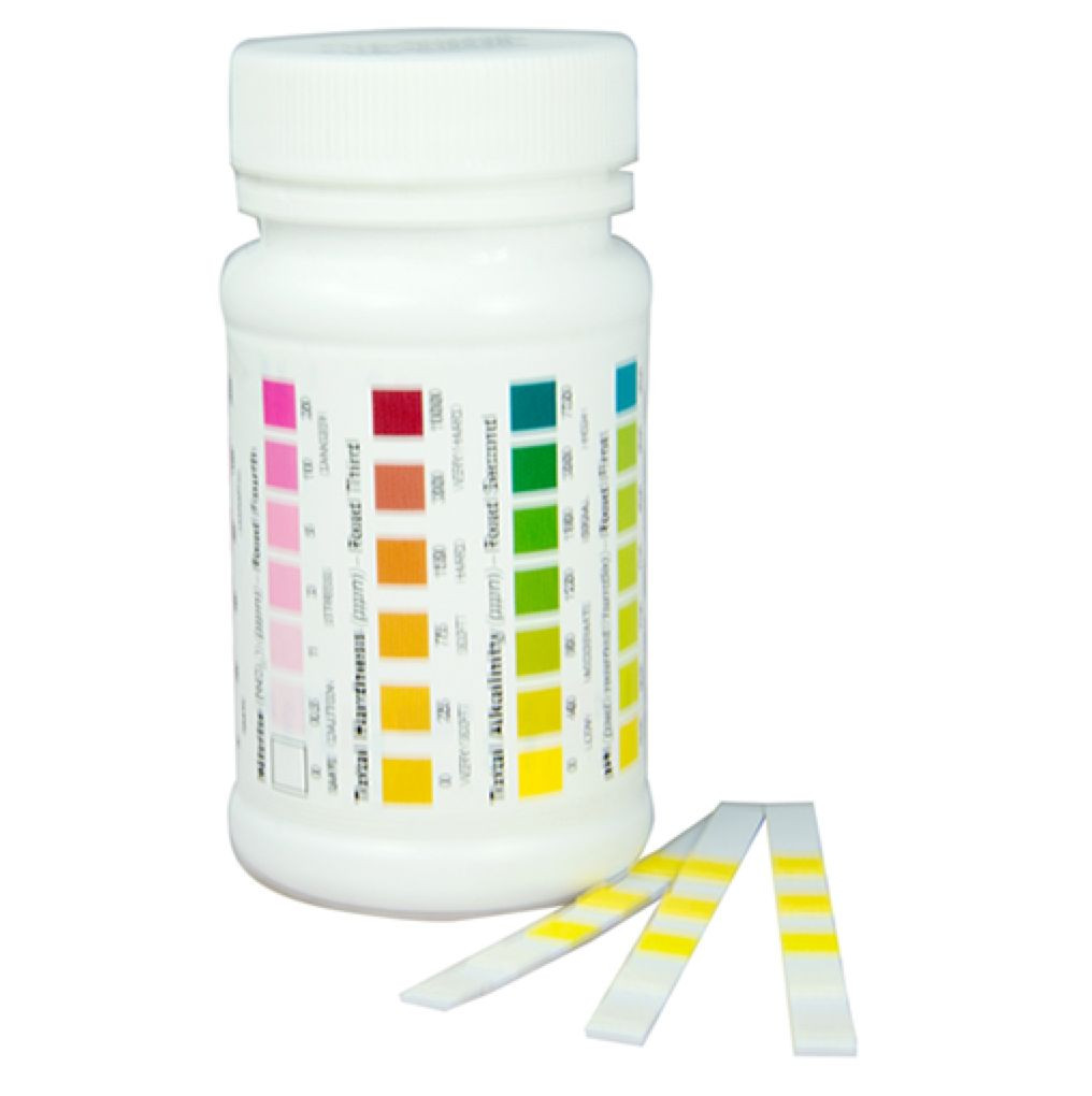 Water Testing Strips Kit Nitrate Nitrite, Total Hardness, Total ...