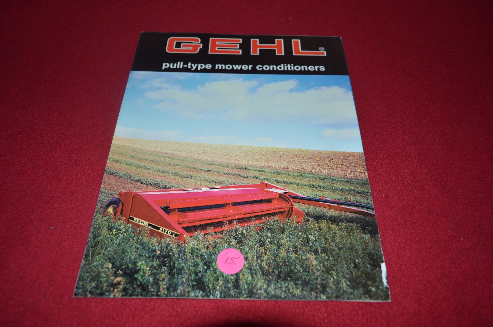 Gehl 2140 2170 Haybine Mower Conditioner Dealer's Brochure AMIL9 | eBay