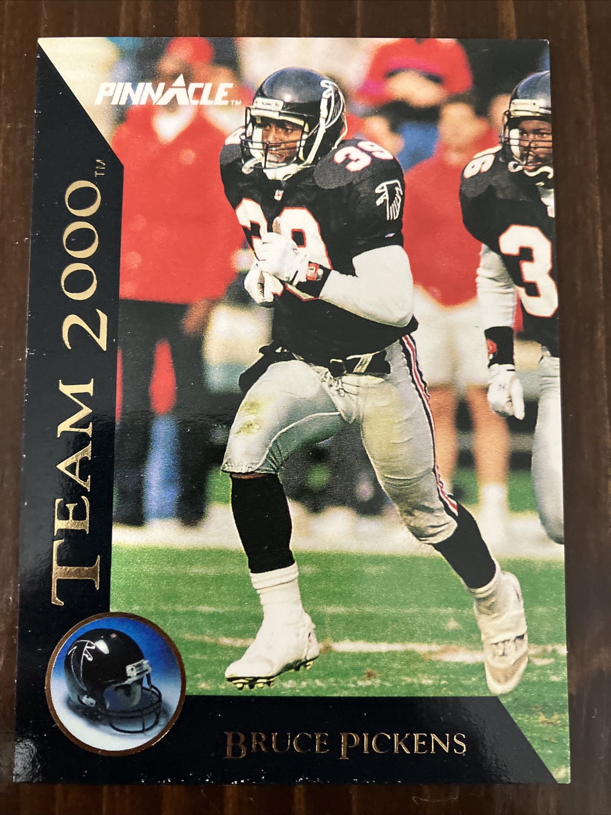 1992 Pinnacle Team 2000 Atlanta Falcons Football Card #29 Bruce Pickens ...