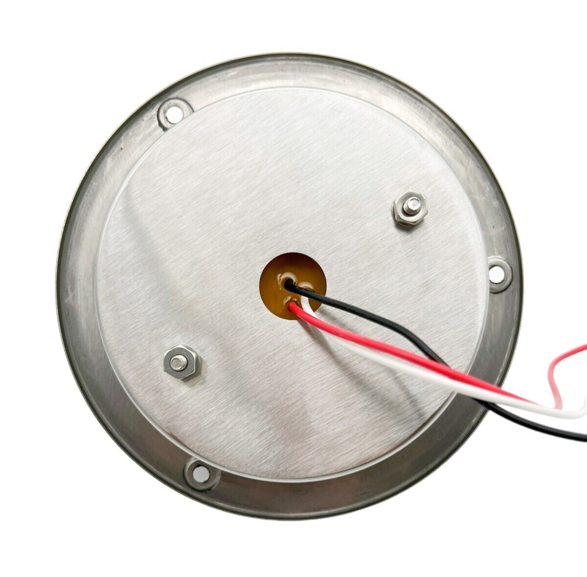 Classic Watermelon Light Green LED / Clear Lens Flange Bezel Mount 4-3/ ...