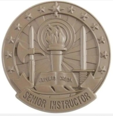 US Army Senior Instructor Badge, New | eBay