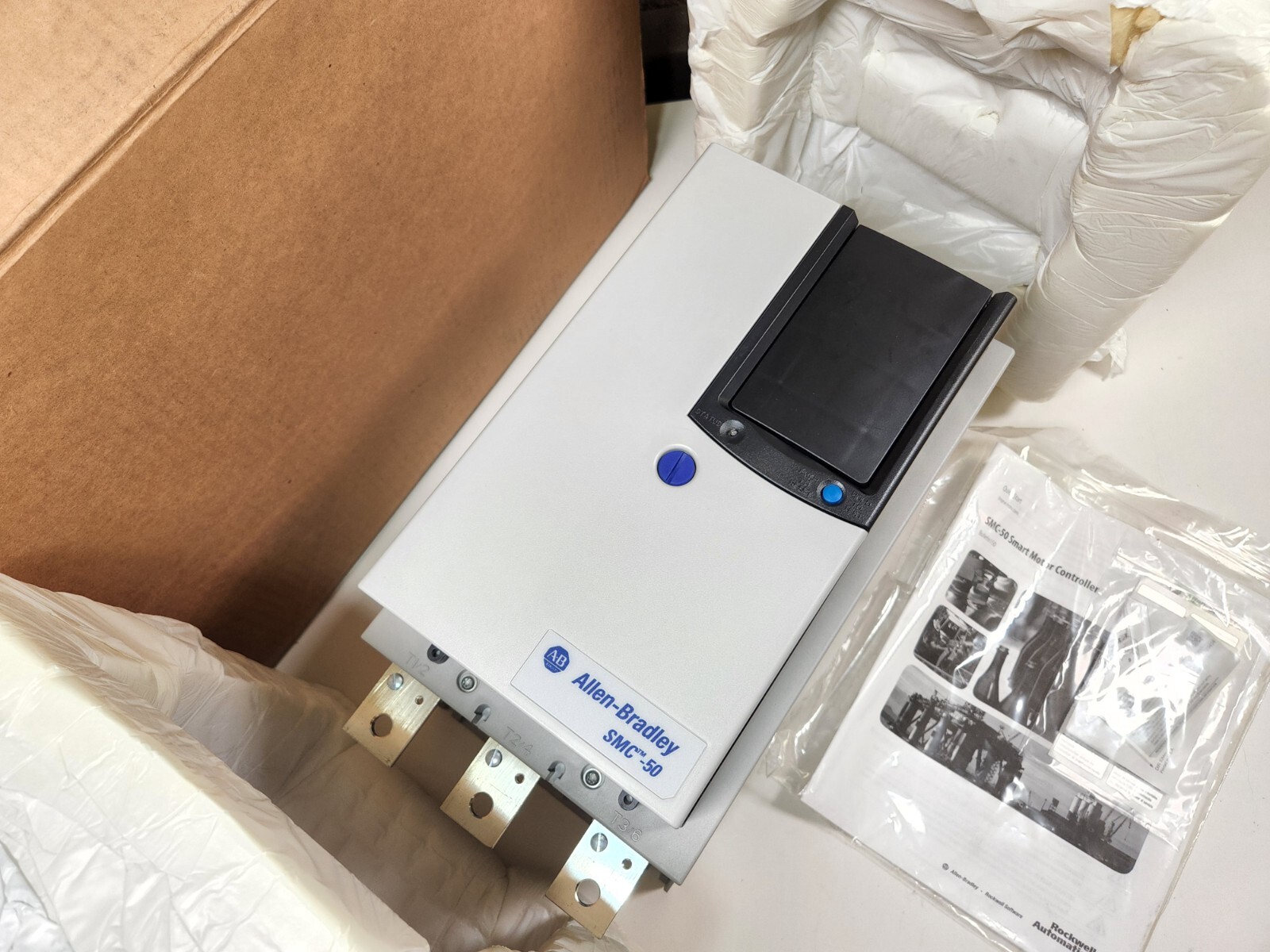 NEW Allen-Bradley 150-SB1NBD SMC-50 Motor Controller 90A & 150-SCMD ...