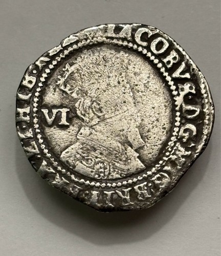 EXCEPTIONAL - 1605 James 1st (VI) Hammered Stuart Silver Sixpence | eBay