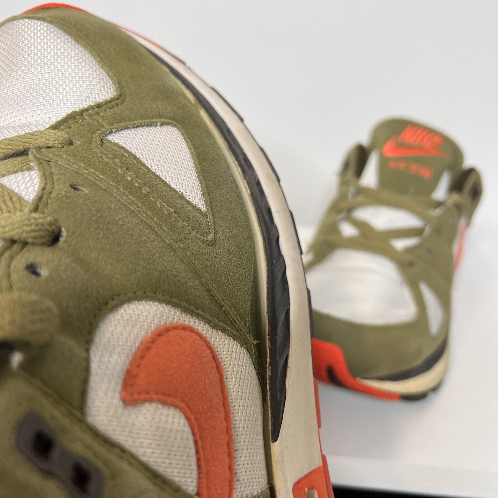 Nike Air Max Stab 312451-161 2006 Green Orange Shoes Sneakers Mens US ...