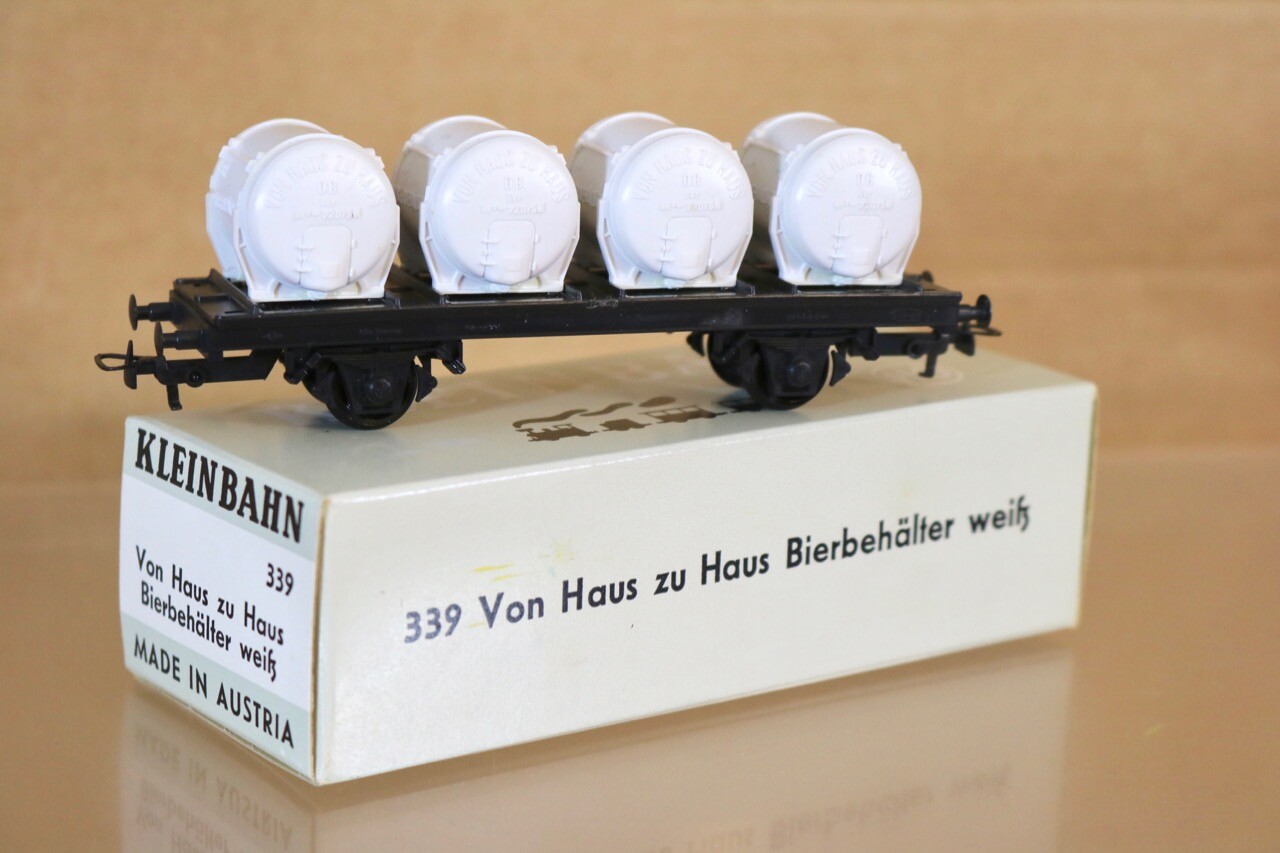 KLEINBAHN 339 DB Von HAUS zu HAUS CONTAINER WAGEN WAGON 72075 MINT ...