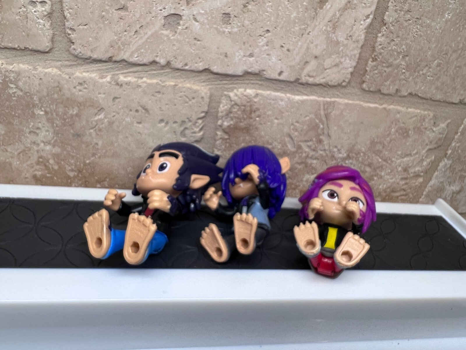 PJ Masks Villians Wolfie Kids Kevin, RIP and Howler 3" Figures Lot Of 3 ...