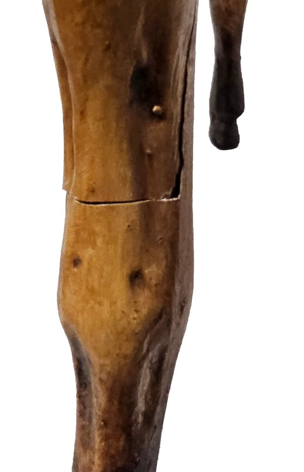 24" Vintage Horse Harness Racing Sulky with Jockey/Driver Figure, Folk ...