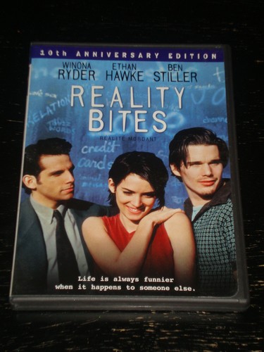 DvD movie Reality Bites, Winona Ryder, Ethan Hawke, Ben Stiller Janeane ...