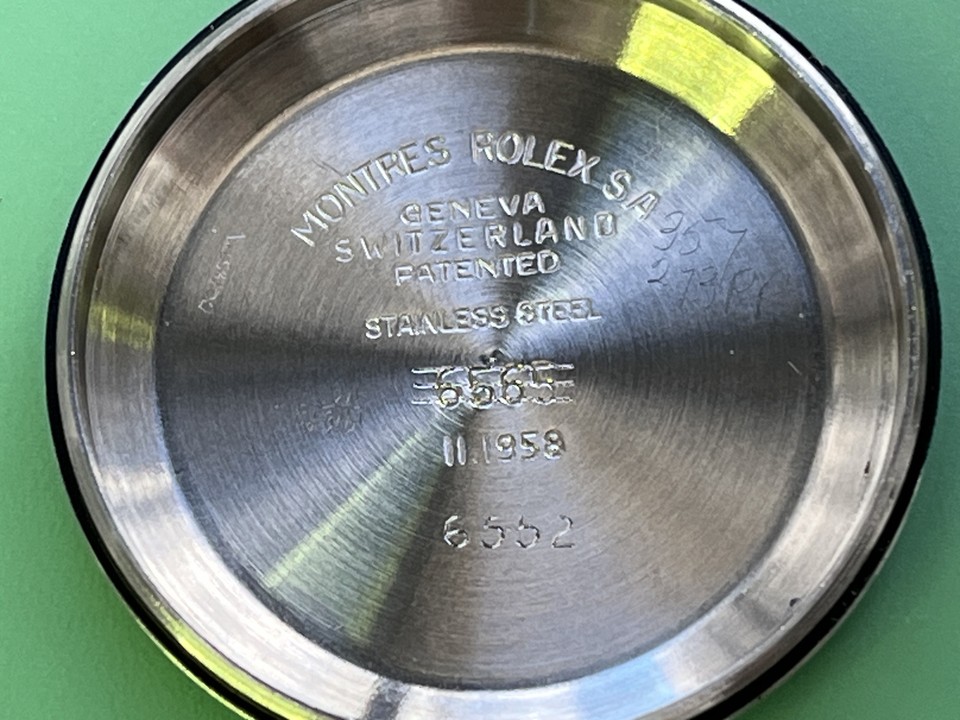 Vintage 1959 Rolex Air-King Oyster Perpetual Ref. 6552 Serviced 34mm ...