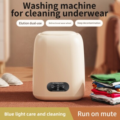 9L Portable Washing Machine Mini Large Capacity Laundry Washer Spin ...
