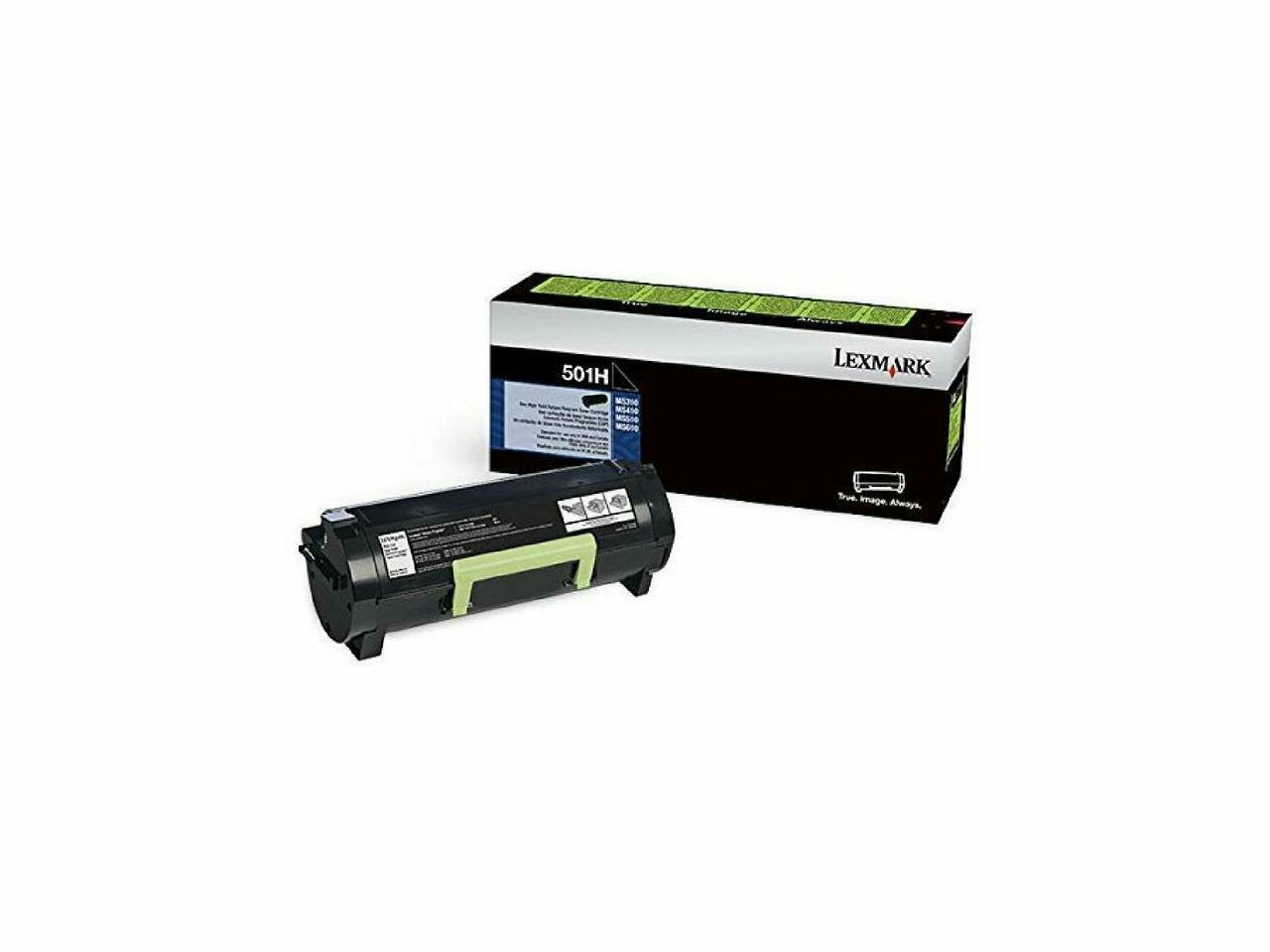 Lexmark (501H) High Yield Return Program Toner Cartridge (5,000 Yield ...