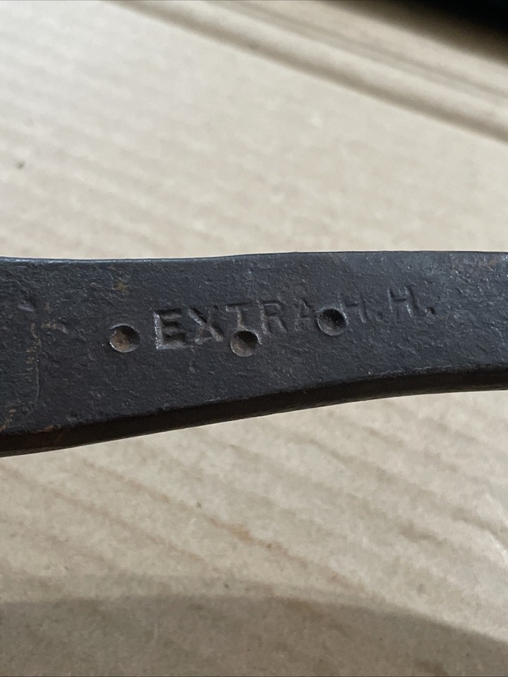 Vintage Cast Iron Gifford Wood Co Ice Block Tongs Tool 14 1/2" Rustic ...