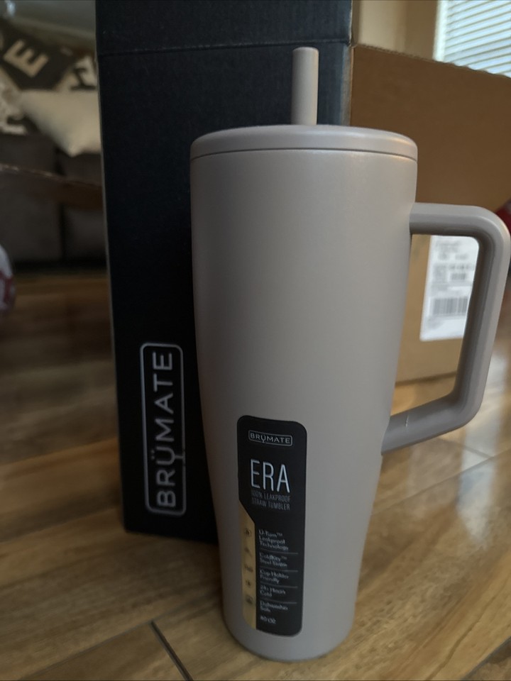 Brumate Era Straw Tumbler 40oz Color: Mocha Brand New | eBay