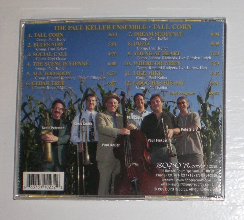 Tall Corn by The Paul Keller Ensemble - Jazz three-horn sextet - Music ...