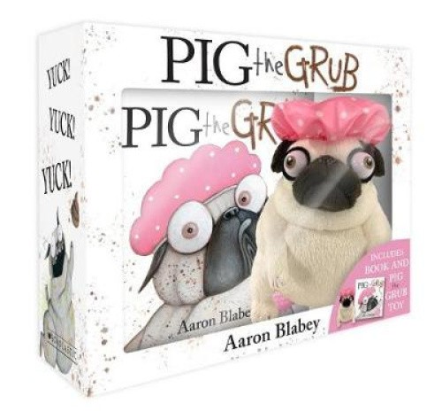 Pig the Grub Mini Boxed Set with Plush (Pig the Pug) by Aaron Blabey ...