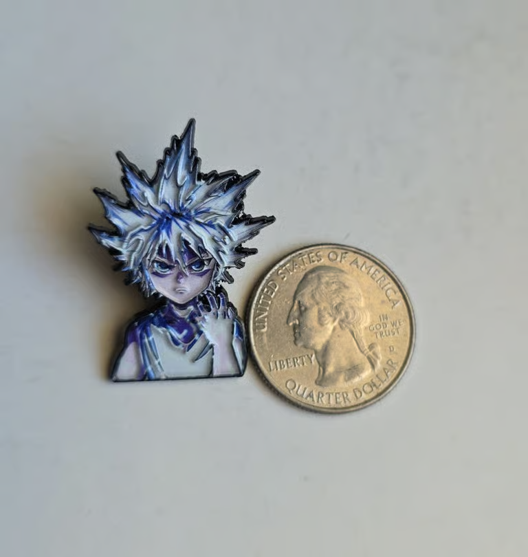 Hunter X Hunter- Character: Killua Zoldyck Full Power 17.0 Enamel Pin ...
