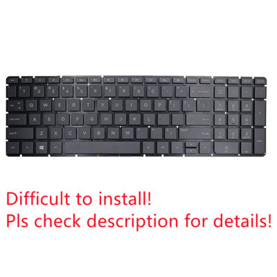 US Black Backlit Keyboard for HP Pavilion 15-ab243cl Backlight | eBay