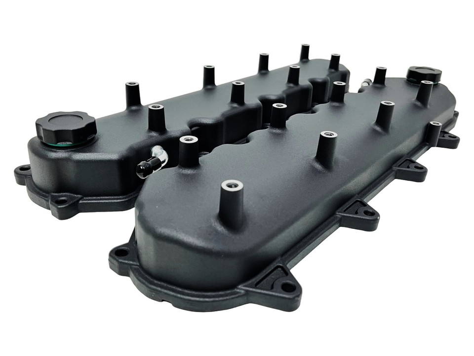 GM LT Valve Covers Aluminum GEN V LT1 LT4 L83 L86 5.3L 6.2L Chevy ...