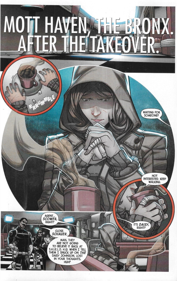 Secret Warriors Comic 1 First Print Cover A Moore 2017 Rosenberg Garron ...