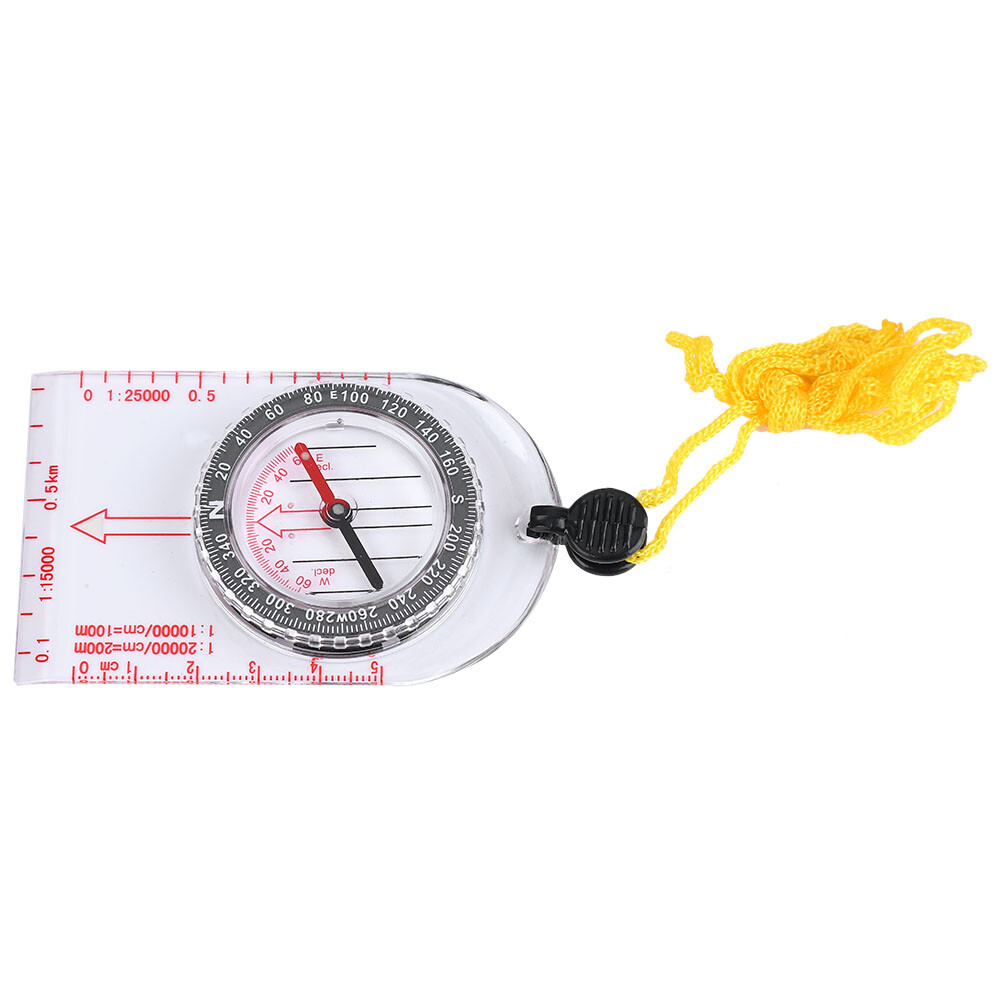 Portable Map Compass Muitifunctional Camping Hiking Outdoor Adventuring ...
