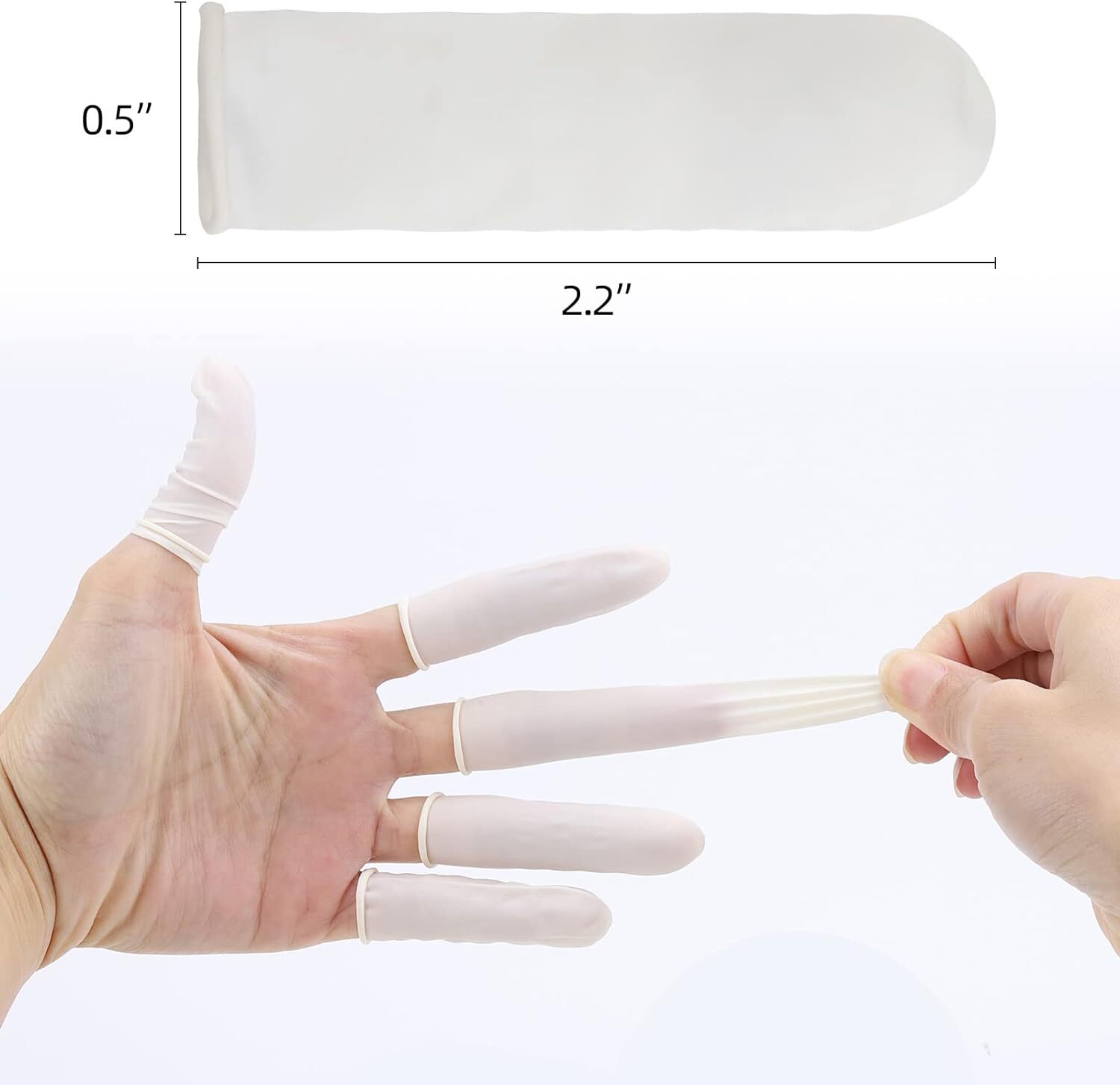 Finger Cots Small 300Pcs Fingertips Finger Cots Disposable Finger ...