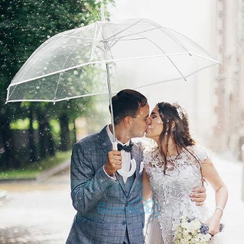 Clear Parasol Wedding