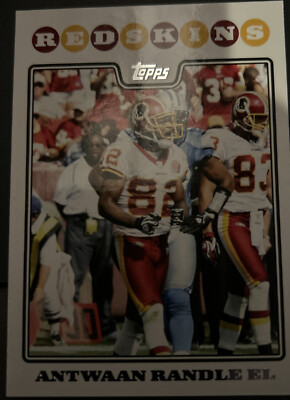 2008 Topps Football Card 155 Antwan Randle El Washington Redskins NMMT ...