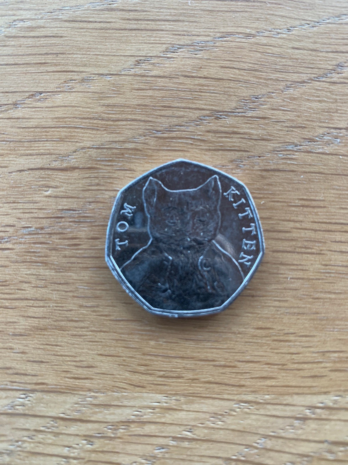 RARE **** Tom Kitten 50p Coin 2017 | eBay UK