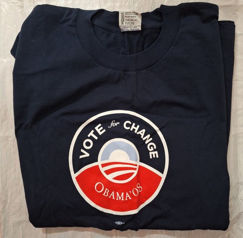 Barack Obama and Joe Biden 2008 Vote for Change 2XL Tshirt, Buttons and ...
