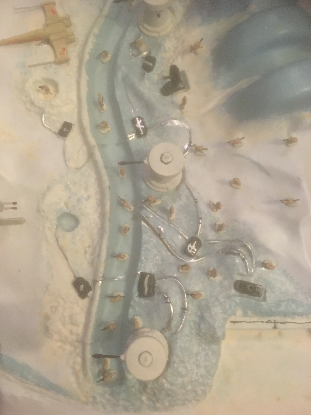 Airfix Star Wars Vintage Snapfix Scene BATTLE ON ICE PLANET HOTH Kit ...