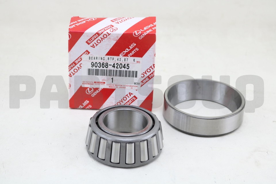 9036842045 Genuine Toyota BEARING (FOR FRONT AXLE HUB INNER), RH/LH ...