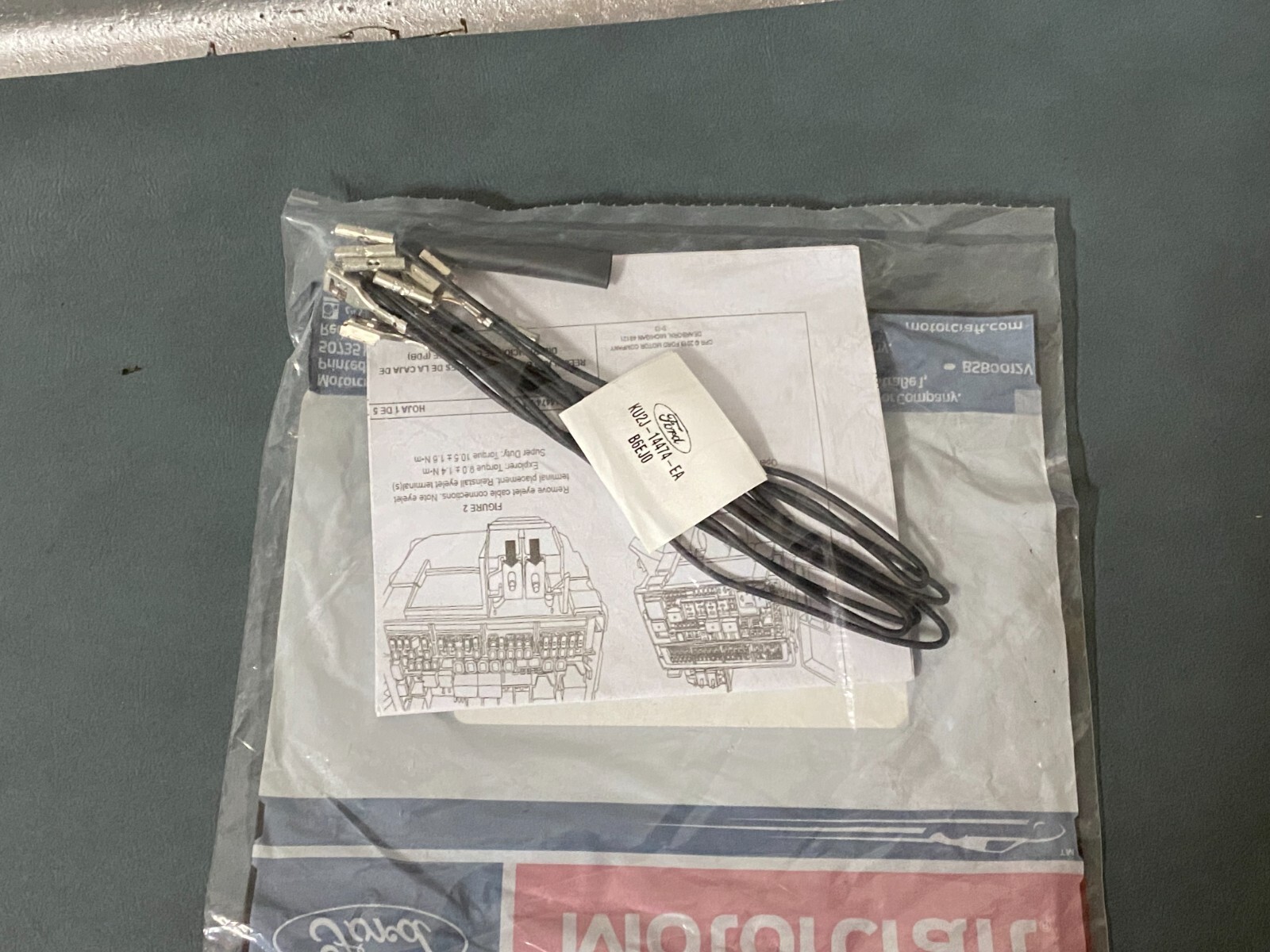 Ford OEM NOS KU2Z-14474-EA Fan Relay Wire Circuit 5x 2016-2018 Police ...