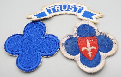 WWII 88th Infantry Division Blue Devils Trust Patches Lot Of 3 - NO ...