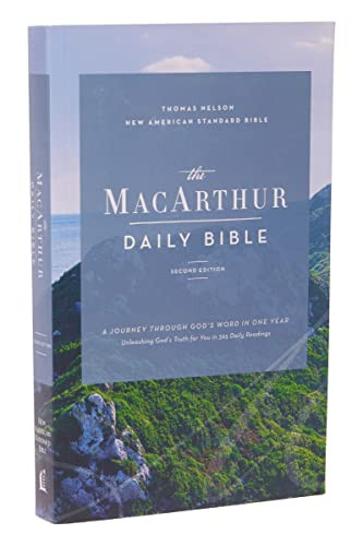 NASB, MacArthur Daily Bible, 2nd Edition, Paperback, Comfor ...