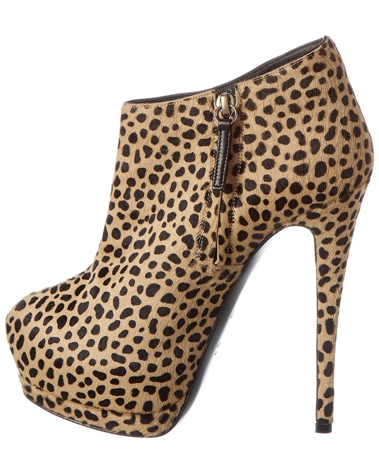 Giuseppe Zanotti Eva 105 Haircalf Bootie Women's | eBay
