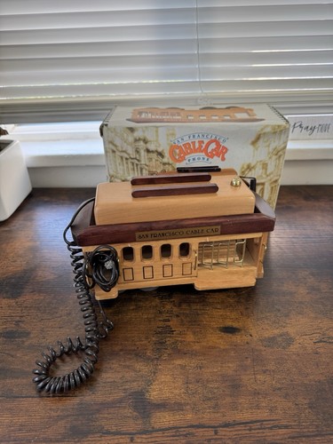 Vintage Telemania San Francisco Cable Car Telephone Landline New Open ...