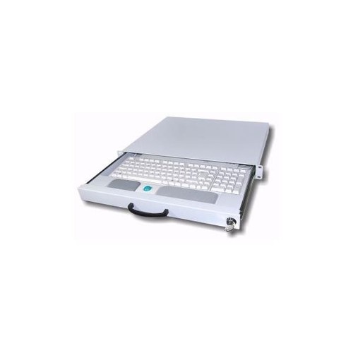Aixcase AIX-19K1U-W 19 rack console a rack Bianco (Aixcase hylde for ...
