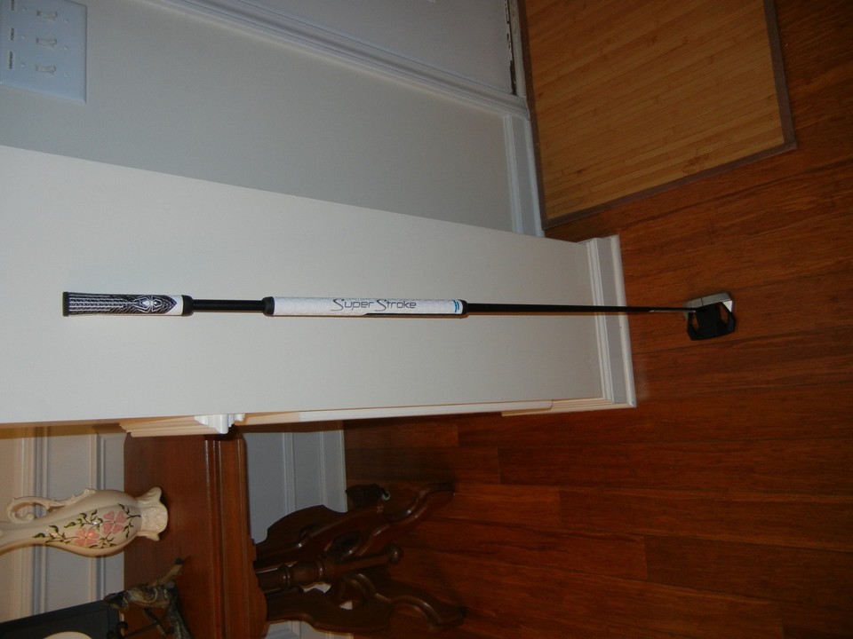 TAYLORMADE SPIDER ZT PUTTER - SWEEPER - 46" w / HC | eBay