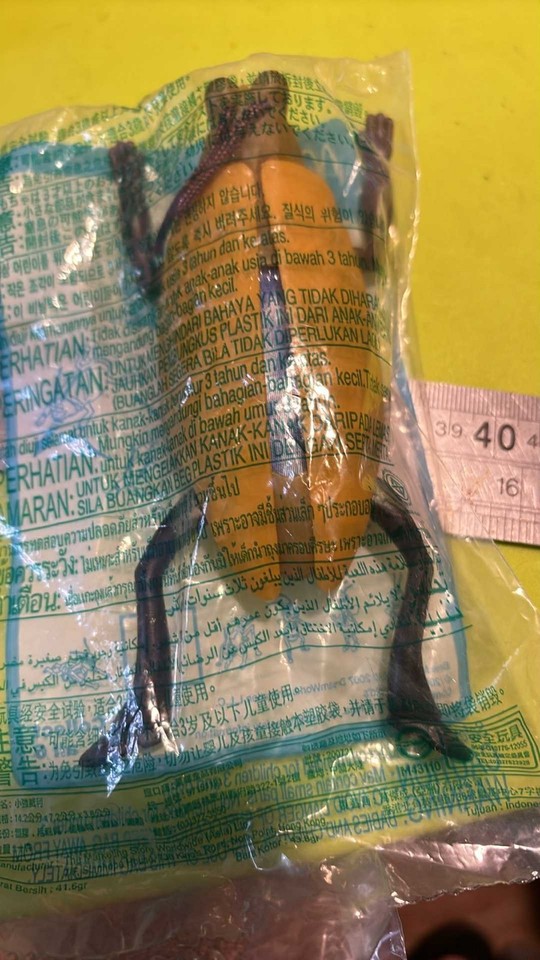 2007 BEE WALLY THE WATERBUG BEE happy meal mcdonald TOY unopened | eBay