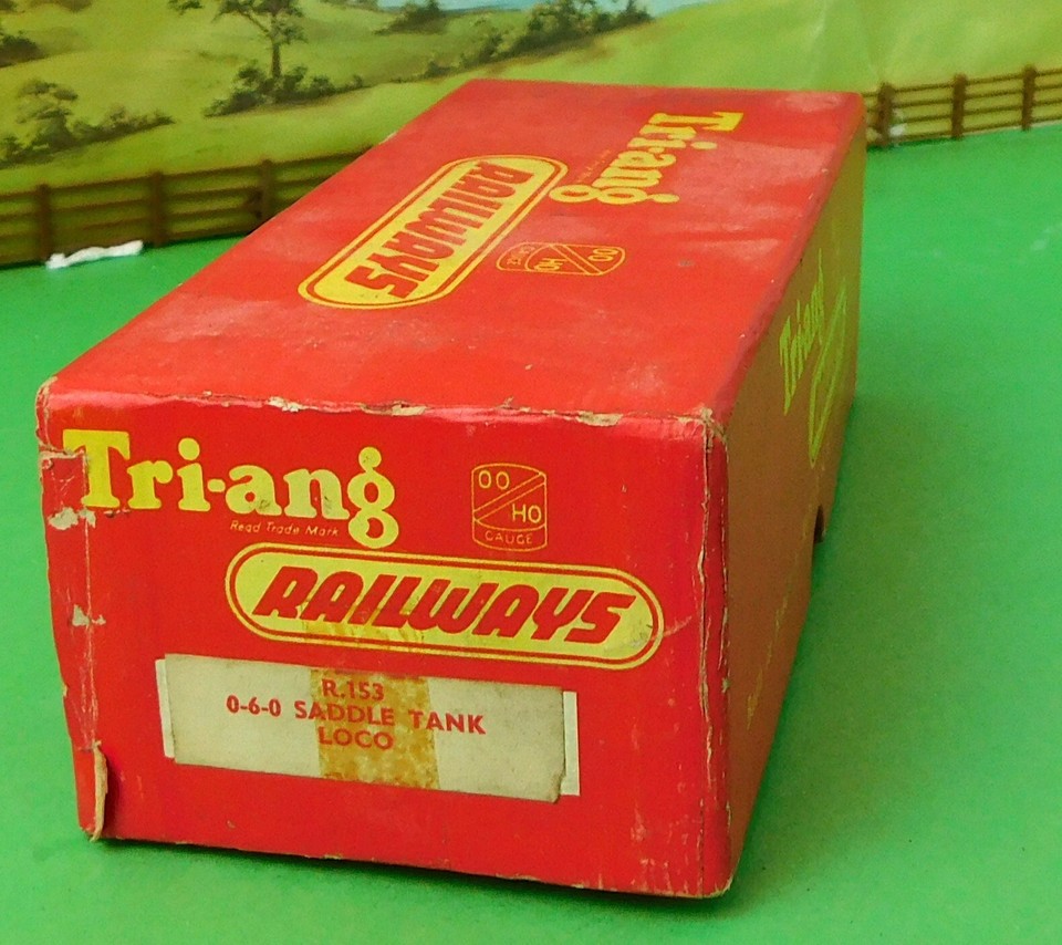 Triang R153 0-6-0 Saddle Tank Loco 748 BR Black Boxed OO(f) | eBay UK